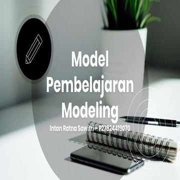Model pembelajaran modeling | PPTX