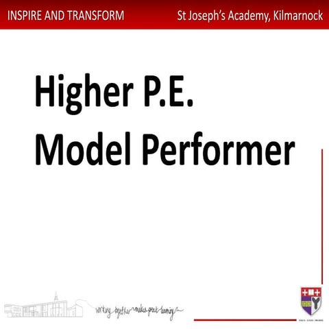 Higher PE - Model Performer | PPTX