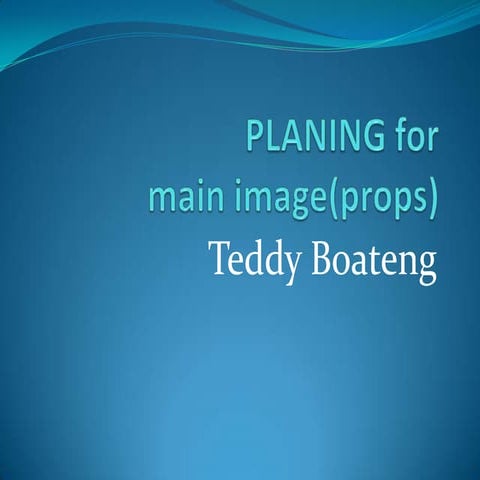 Model Props Planning | PPTX