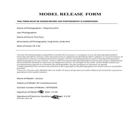 MODEL RELEASE FORM.docx
