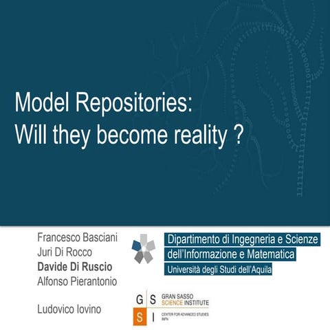 Model repositories: will they become reality? | PPTX