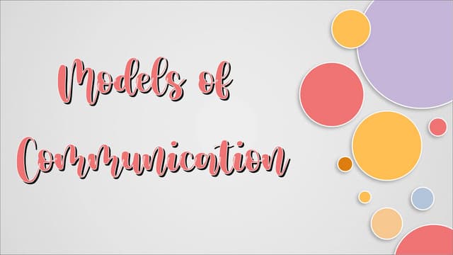 Helical Model of Communication - Speech Communication | PPTX | Science