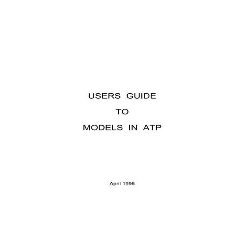 Models en atp | PDF