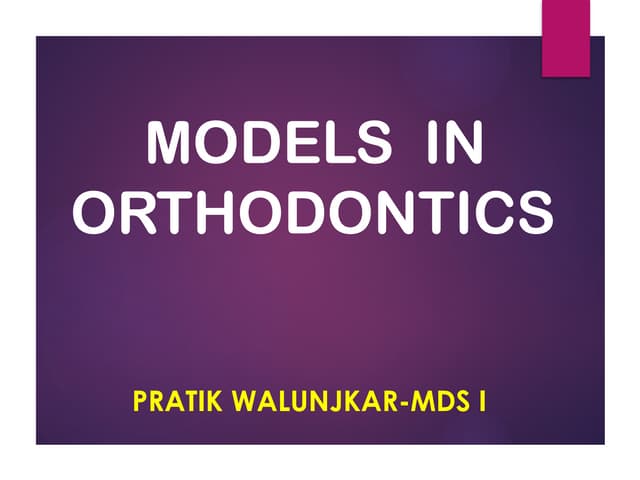 BASING AND TRIMMING OF ORTHODONTIC MODELS | ODP