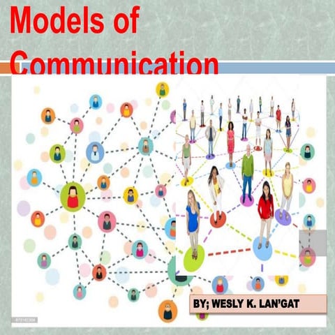 MODELS OF COMMUNICATION | PPTX