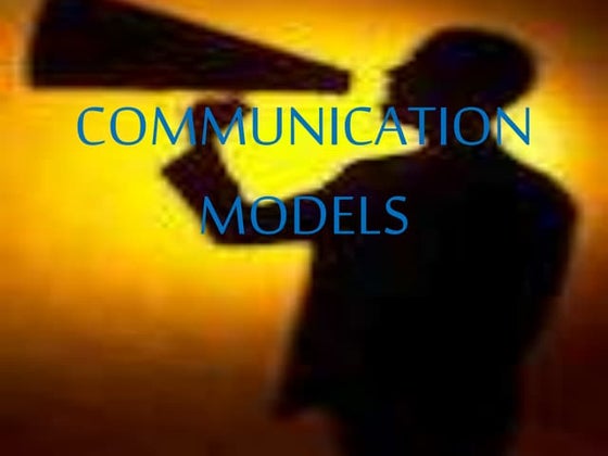 Berlo's smcr model of communication | PPTX