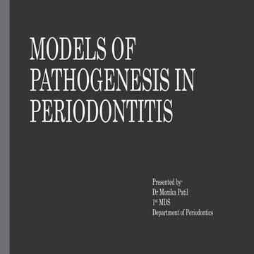 MODELS OF PATHOGENESIS IN PERIODONTITIS (1).pptx