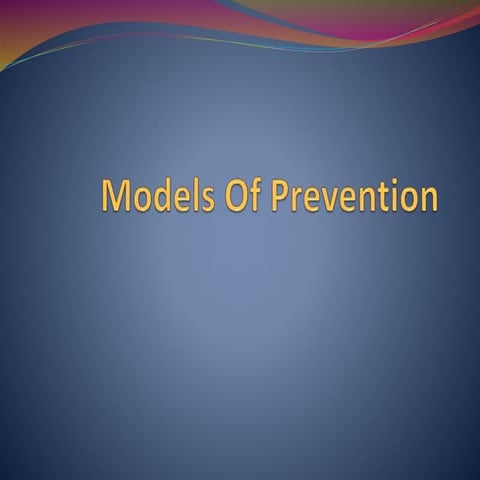 Understanding Key Concepts Of Health And Prevention Ppt