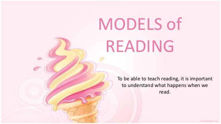 Models Of Reading models-of-reading