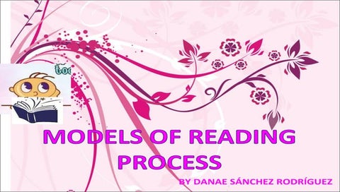 Reading Models and Schema Theory | PPT