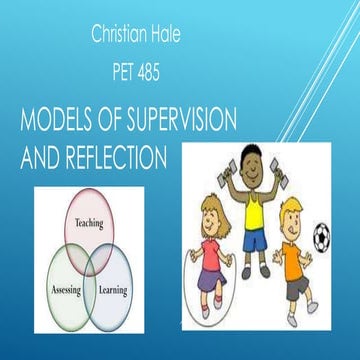 Models of supervision and reflection | PPTX
