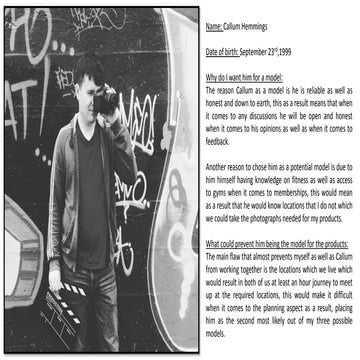 Models profiles | PPTX