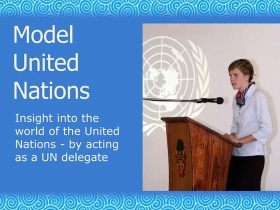 Intro to Model United Nations | PPTX
