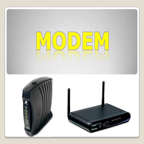 Modem | PPTX