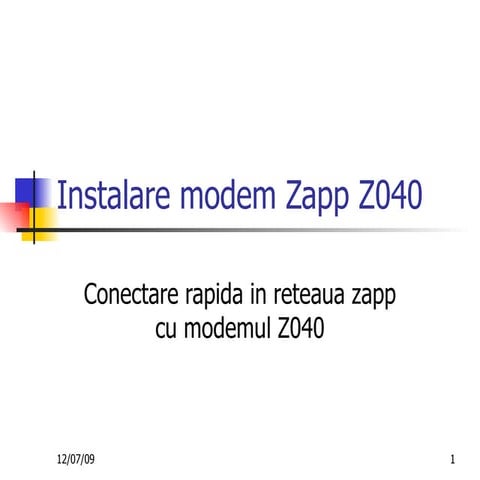 Conectare zapp | PPT