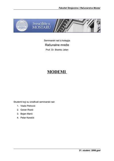 Modeliranje hidraulickih sila | DOC