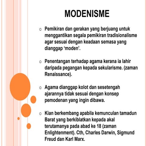 Modenisme | PPTX