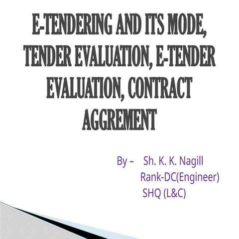 Mode of Bidding & E dsdsfdfTendering.pptx