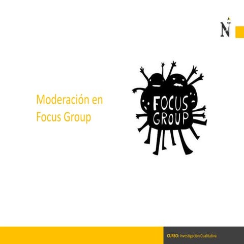 Moderación de Focus Group | PPTX