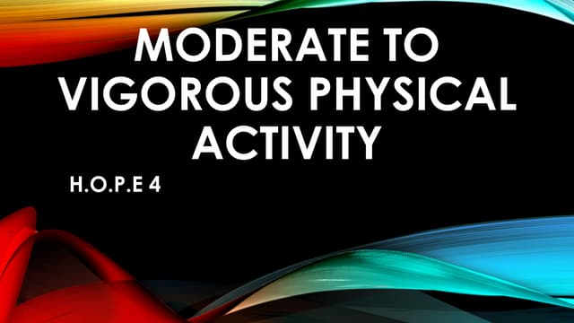 Safety protocols during physical activity | PPTX