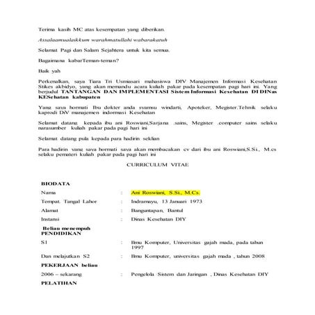 Moderator speaking | PDF