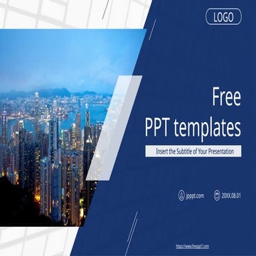 Modern City Business Powerpoint Templates Pptx