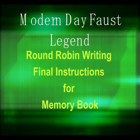 Modern Day Faust Legend Final Instr[1] | PPT