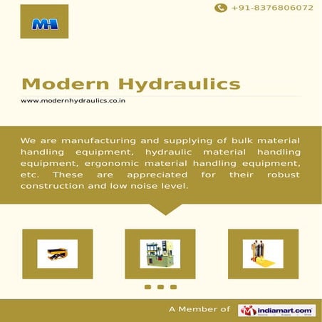 Modern hydraulics | PDF
