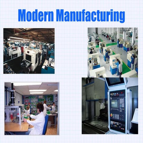 Modern Manufacturing | PPT