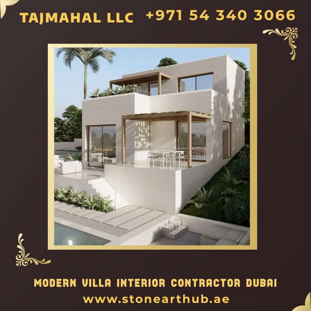 Modern Villa Fit Out Planning Dubai - ☎ +971 54 340 3066 | PDF