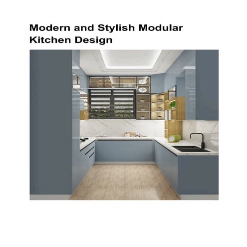 Modern and Stylish Modular Kitchen Design | PDF