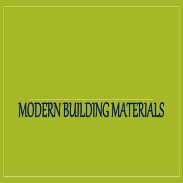 Modern Building Materials.pptx