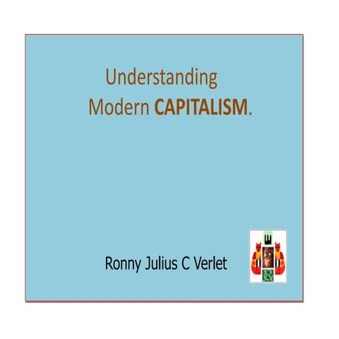 Modern Capitalism | PPTX