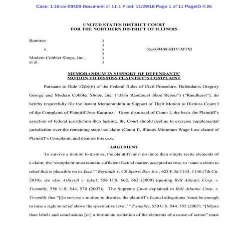 Motion to Dismiss_11_29_16 | PDF