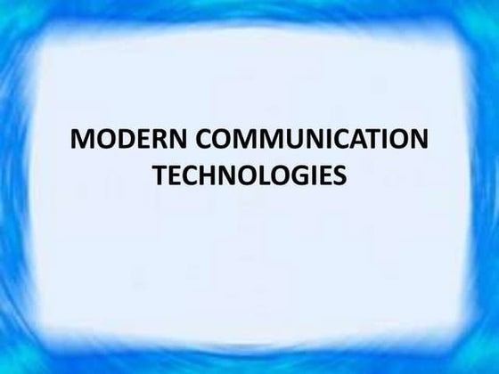 The evolution of communication | PPT