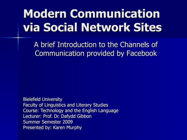 Instant messaging | PPTX