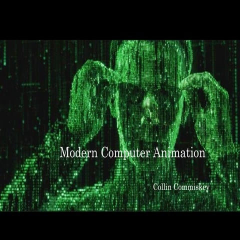 Modern computer graphics | PPT