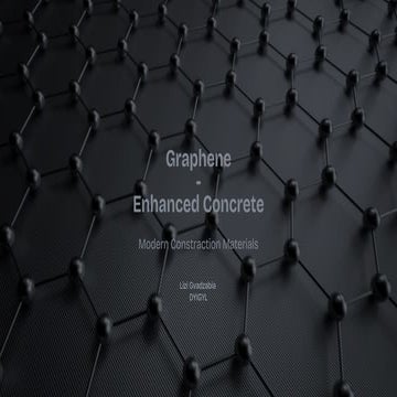 Graphene Enhanced Concrete , Modern Constraction Materials | PDF