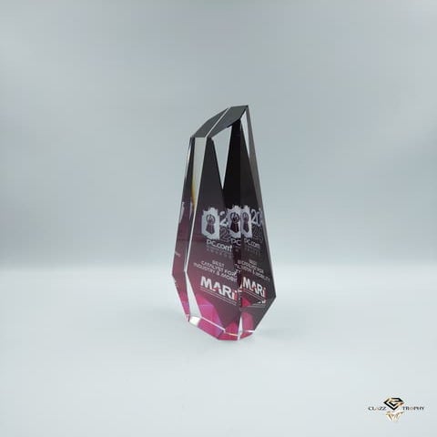 Modern Crystal Trophies at Clazz Trophy Malaysia | #1 Reliable Trophy ...