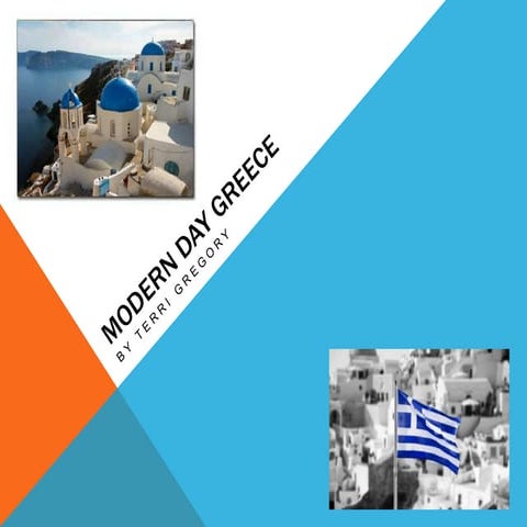 Modern Day Greece by Terri Gregory | PPTX
