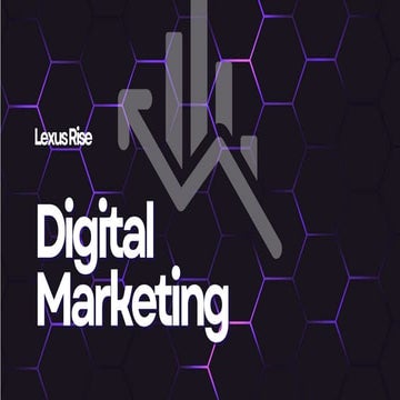 Lexus Rise / digital marketing agency presentation | PDF