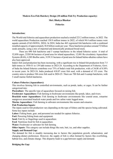 Short note poster on Importance of Mola a fresh water indigenous fish ...