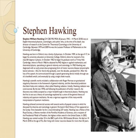 Stephan Hawking | PDF