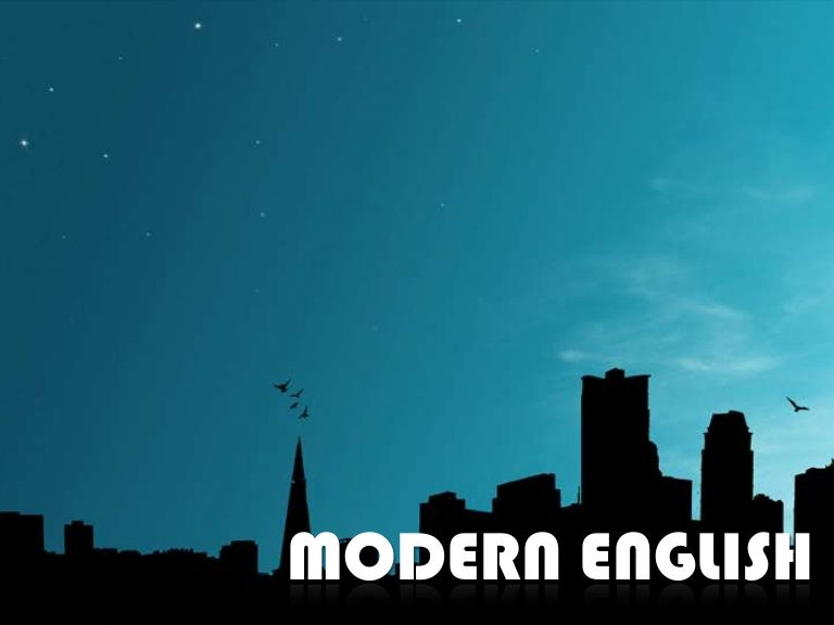 Modern English
