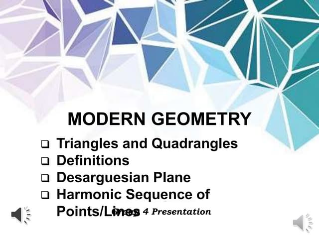 Geometry presentation