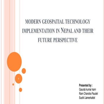 Modern geospotial technology.pptx