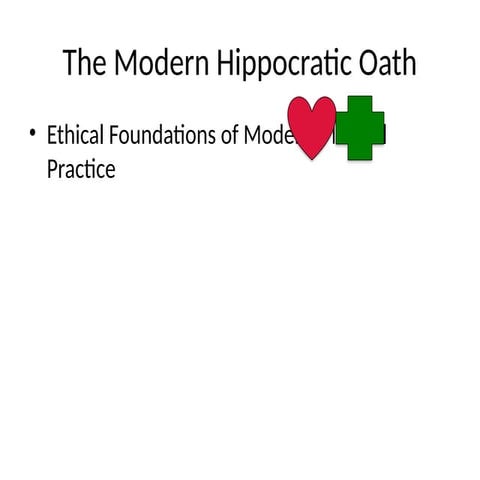 Modern_Hippocratic_Oath_Presentation_With_Icons.pptx