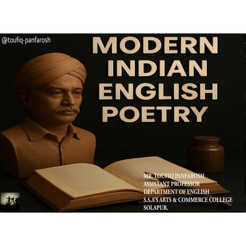 Characteristics of Modern Indian English Poetry. | PDF