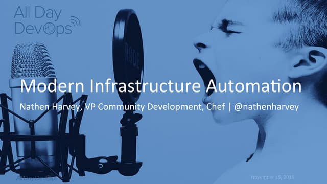 Modern Infrastructure Automation Pdf Cloud Computing Internet