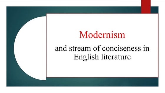 MODERNISM IN ENGLISH LITERATURE (J.JOYCE).pptx